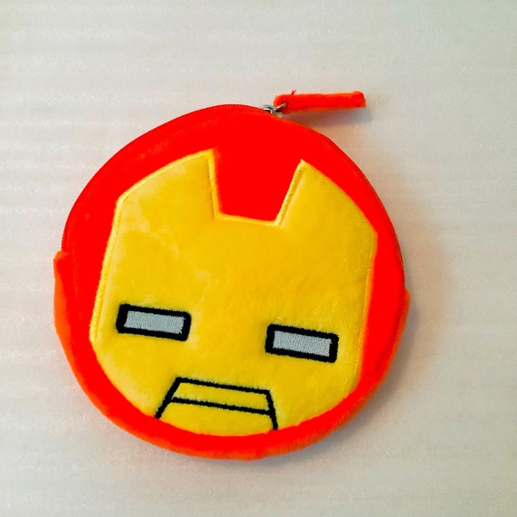 Marvel | Bags | Marvel Iron Man Round Coin Purse | Poshmark